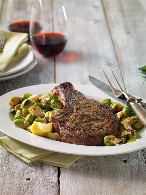 Ribeye Steak Dinner For Two Certified Hereford Beef