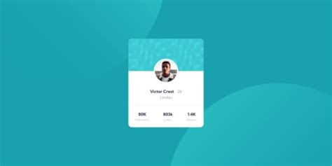 Frontend Mentor Profile Card Component Using Html Css Flexbox Coding Challenge Solution