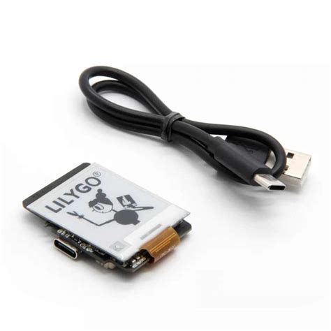 Lilygo Ttgo Wrist E Paper Esp32 Met 154 Inch E Paper Display Lilygo H510