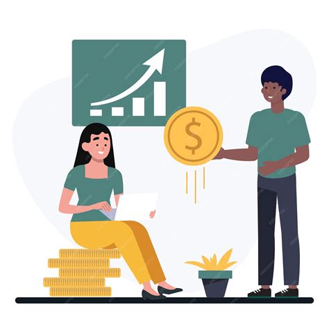 Premium Vector Business Analytics Dashboard With People Premium Vector Business Analytics Dashboard With People