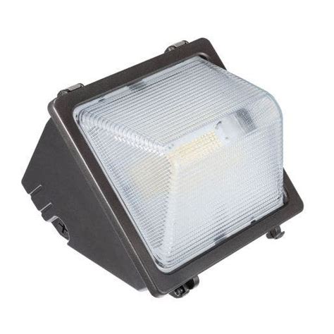 E Conolight Led Traditional Style Non Cutoff Wall Pack E Wft05b Series 5000k Dark Bronze