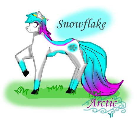Mlp Oc Snowflake By Blindcoyote On Deviantart