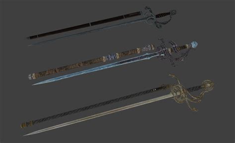 Evies Rapier Collection Wip At Skyrim Special Edition Nexus Mods And Community
