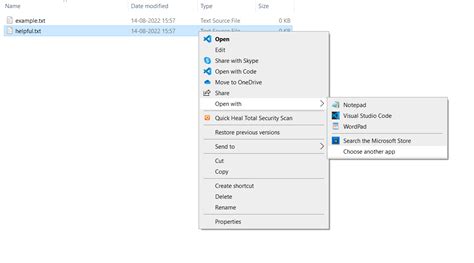 Visual Studio Code In Explorer S Context Menu Stack Overflow