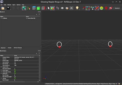 Glowing Nipple Rings I Mean Why Not Working On The Slave Trade Loverslab