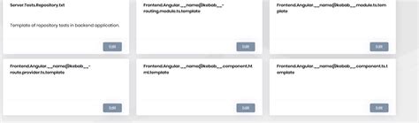 ABP Suite Generator CRUD Change Or Replace The Components Generated Support ABP IO