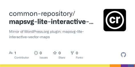 Github Common Repositorymapsvg Lite Interactive Vector Maps Mirror