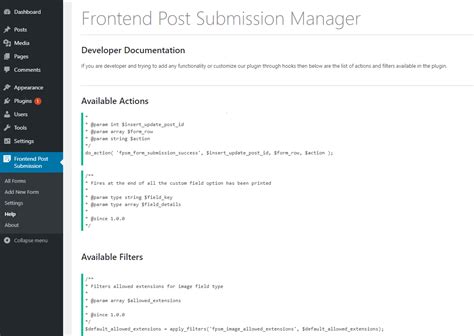 Developer Documentation