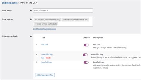 woocommerce shipping zones a complete guide