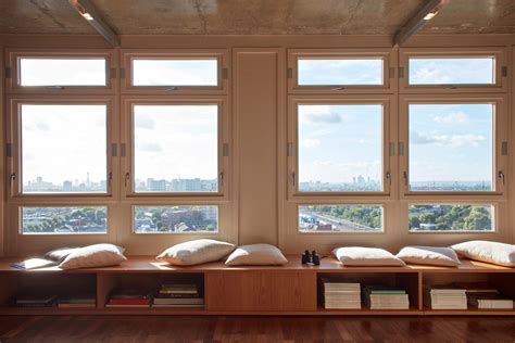Trellick Tower Apartment Revamped To Resemble Cool Concrete Loft