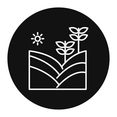 Premium Vector Field Vector Illustration