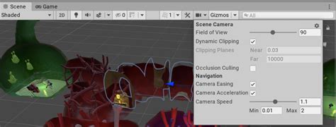 Scene 视图摄像机 Unity 手册