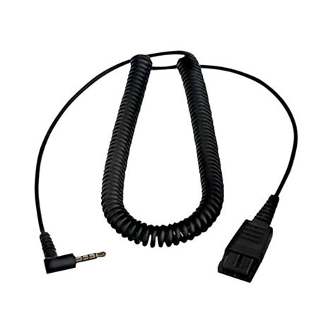 Buy Jabra Quick Disconnect Qd To Mm Jack Cable With Answer End Button For Smartphones