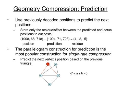 Ppt An Introduction To 3d Geometry Compression And Surface
