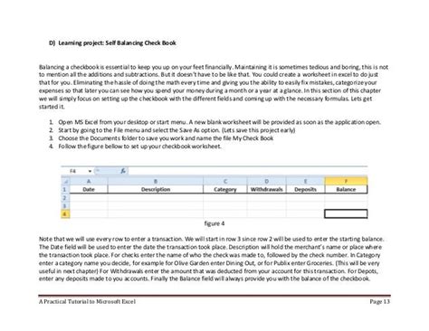 A Practical Tutorial To Excel