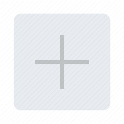 Add Plus Button User Interface Ui Icon Download On Iconfinder