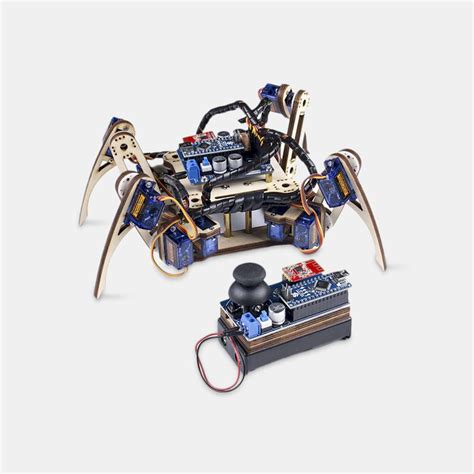 Sunfounder Crawling Quadruped Robot Kit For Arduino Details Robotics