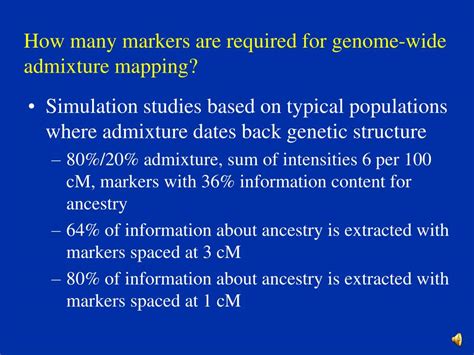 Ppt Admixture Mapping Powerpoint Presentation Free Download Id4243079
