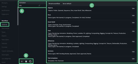 Creating A Workflow Schema Ftrack Studio