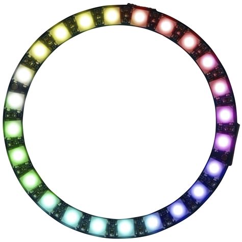 Arduino Compatible Ws2812b Rgb Led Circular Strip Jaycar New Zealand