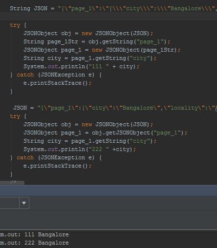 Unable To Parse The Json In My Java Program Stack Overflow