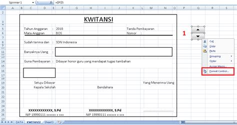 Cara Membuat Kwitansi