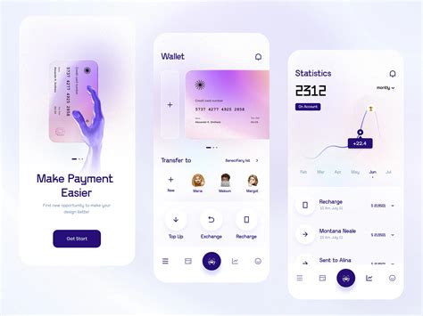 Wallet App UI Design On Behance