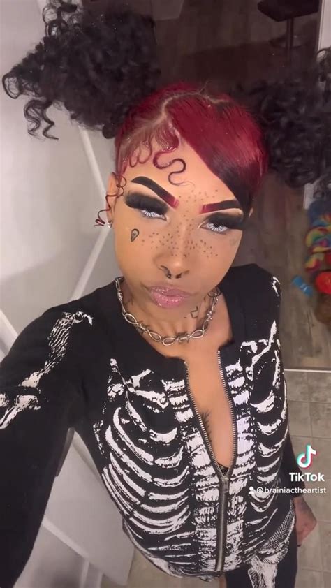 Altmakeupblack Women Video Emo Girl Hairstyles Alternative Hair