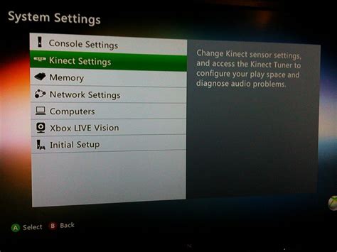 Kinect XBOX How To Adjust Kinect Angle Manually Redo Tracking Setup