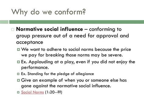 Ppt Social Influence Conformity And Obedience Powerpoint