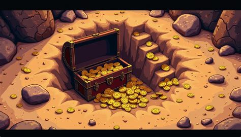 Free Ancient Buried Treasure Image Treasure Chest Gold Download