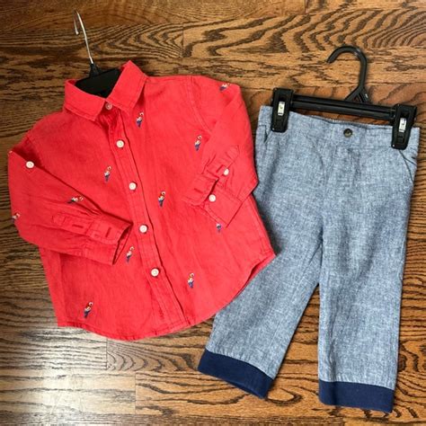 Janie And Jack Shirts And Tops Janie And Jack Cruise Wear Long Sleeve