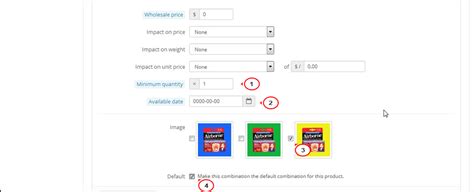 Prestashop 16x How To Set Up Attributes That Impact On Products