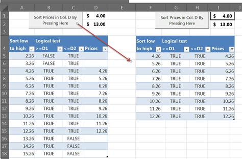 Excel How To Return A List Of Values In One Column If A Value In Another Column Meets Certain