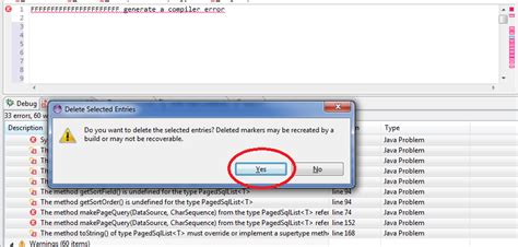 Java How To Purge False Errors In Eclipse Stack Overflow