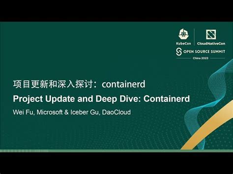 Free Video Containerd Project Update And Deep Dive Latest Features