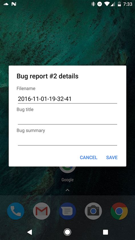 Android Nougat Feature Spotlight Improved Bug Report Capture Process