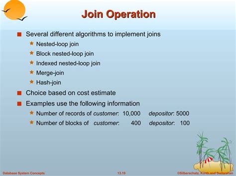 13 query processing in dbms ppt databases computer software and applications