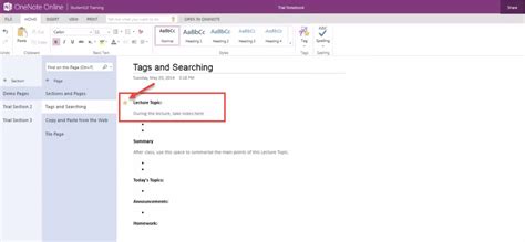 How To Use Onenote Tags Paasmetrics