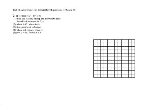Solved Part Iii Answer Any 4 Of The Numbered Questions [10