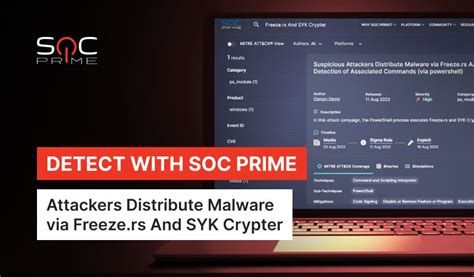 Soc Prime On Linkedin Suspicious Attackers Distribute Malware Via