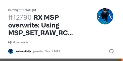 Rx Msp Overwrite Using Mspsetrawrc Together With Another Serial Rx · Issue 12790