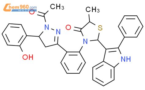 133405 41 1 3 {2 [1 Acetyl 5 2 Hydroxyphenyl 4 5 Dihydro 1h Pyrazol 3 Yl]phenyl} 5 Methyl 2 2