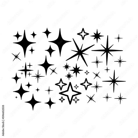 Sparkle Svg Sparkle Bundle Svg Sparkle Cut Files Sparkle Clipart Sparkle Star Svg Twinkle
