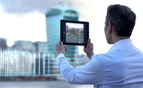 Man Using Location Analytics To Analyze Mapped Data Smart Strategy Video Marketing