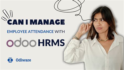 Can I Manage Employee Attendance With Odoo HRMS Odiware Technologies