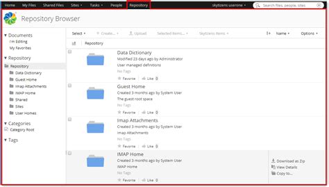 First Steps Alfresco Wiki Skytizens