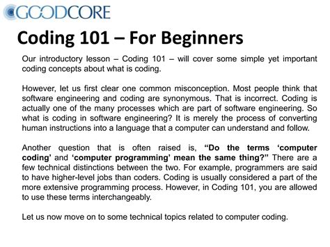 what is coding and why should you learn it pptx programming