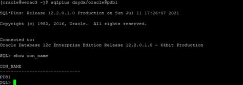 Oracle 12c Quản Lý User Trong Cdb Và Pdb Đào Tạo Oracle