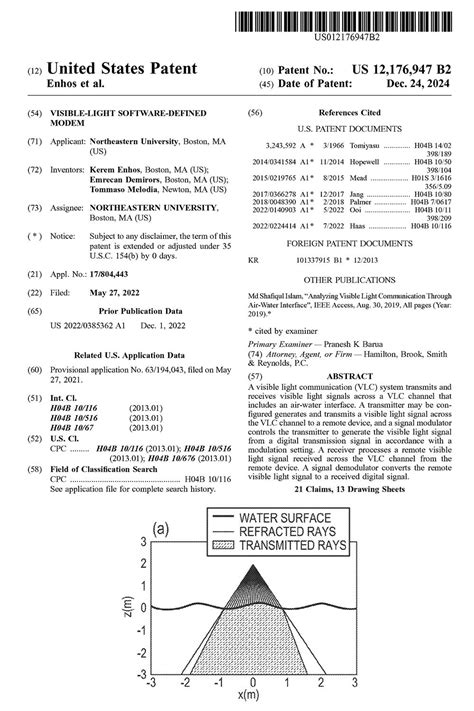 Patent For Visible Light System Revolutionizes Underwater To Aerial Communication Northeastern